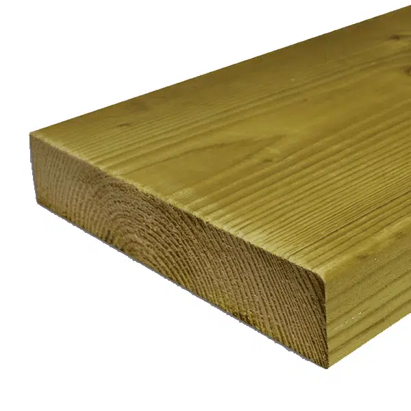 Sawn & Treated C24 Timber 5″ x 2″ (120 x 47mm) 4.2m Length - Building Shop